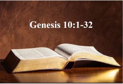 Bible Outlines - Genesis 10:1-32 - The God Who Chose Israel is the ...