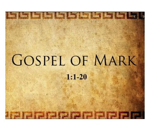 Bible Outlines - Mark 1:1-20 - Introduction to the Gospel of Mark