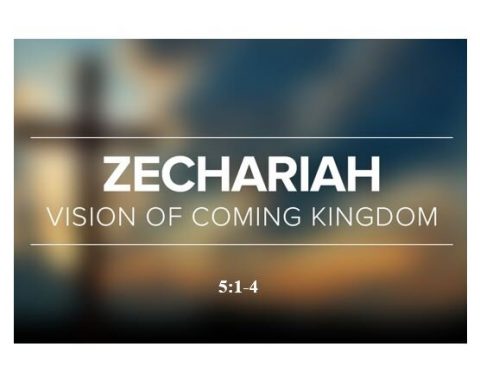 Bible Outlines - Zechariah 5:1-4 - Vision #6 – The Flying Scroll ...