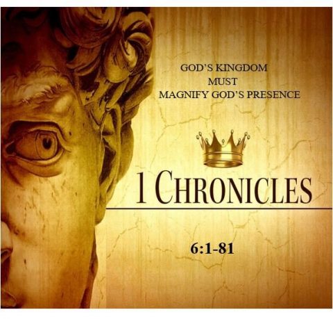 Bible Outlines - 1 Chronicles 6:1-81 - The Levites: Both Priestly and ...
